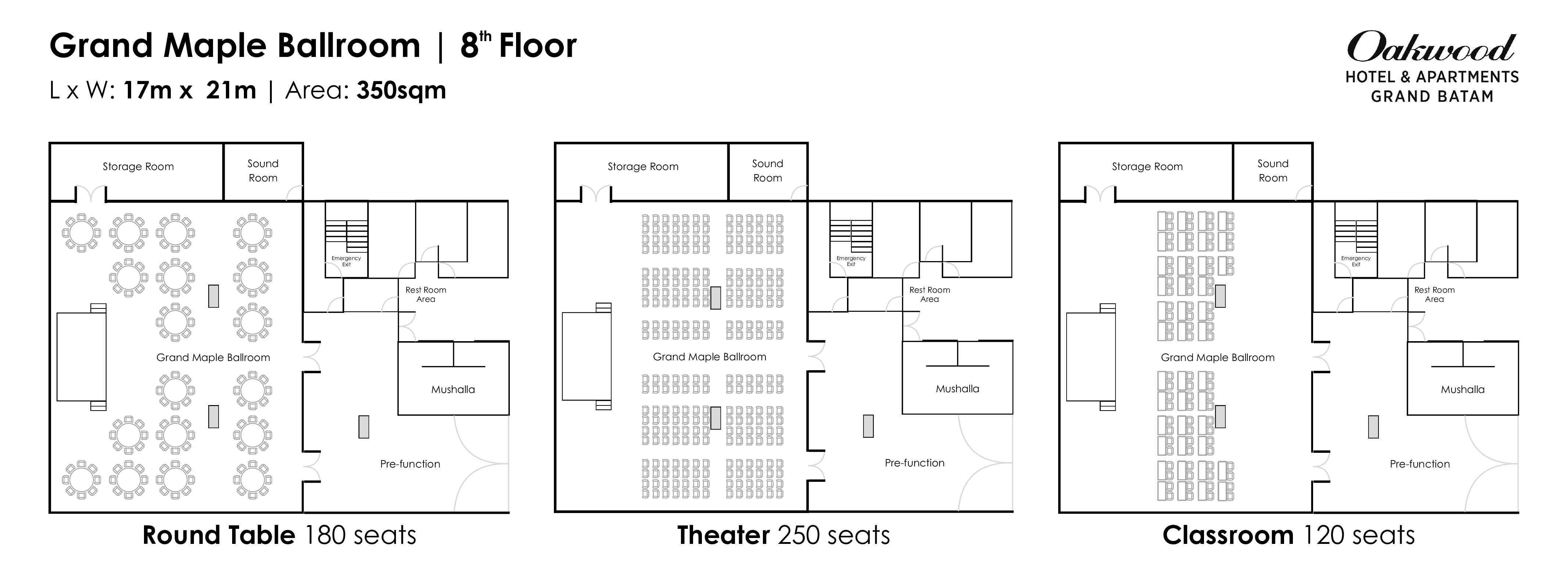Wedding Venue Batam | Oakwood Hotel & Apartments Grand Batam