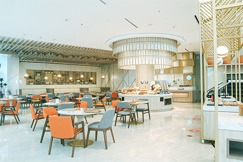 Dining | HARRIS Suites Puri Mansion Jakarta | English